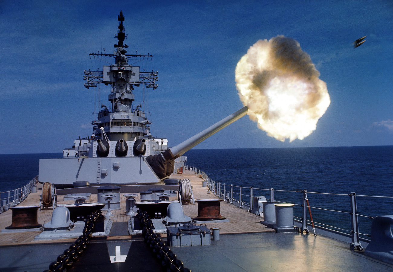 Battleship New Jersey Shell | Neil Leifer Photography