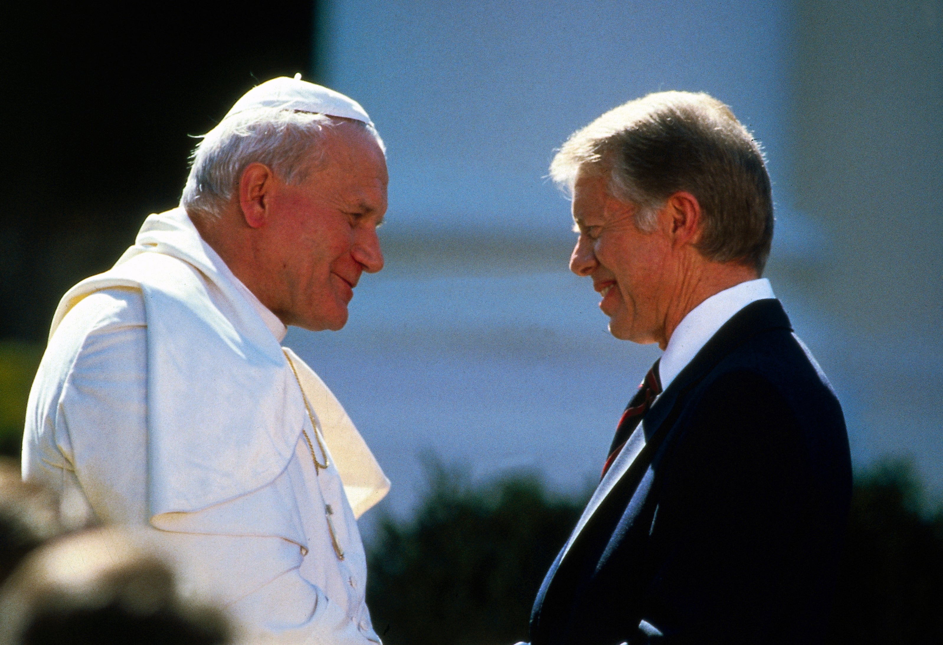 Jimmy Carter and Pope John Paul II | Neil Leifer Photography