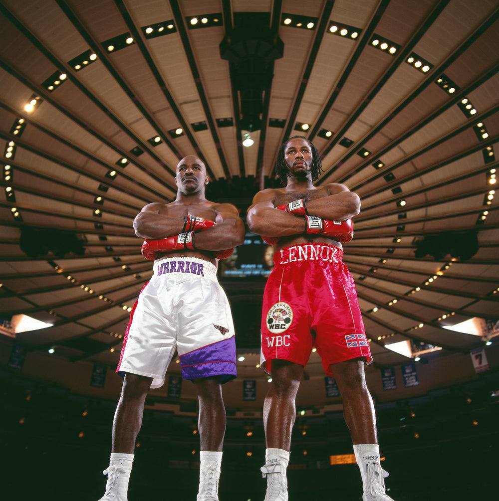 Lennox Lewis and Evander Holyfield | Neil Leifer Photography