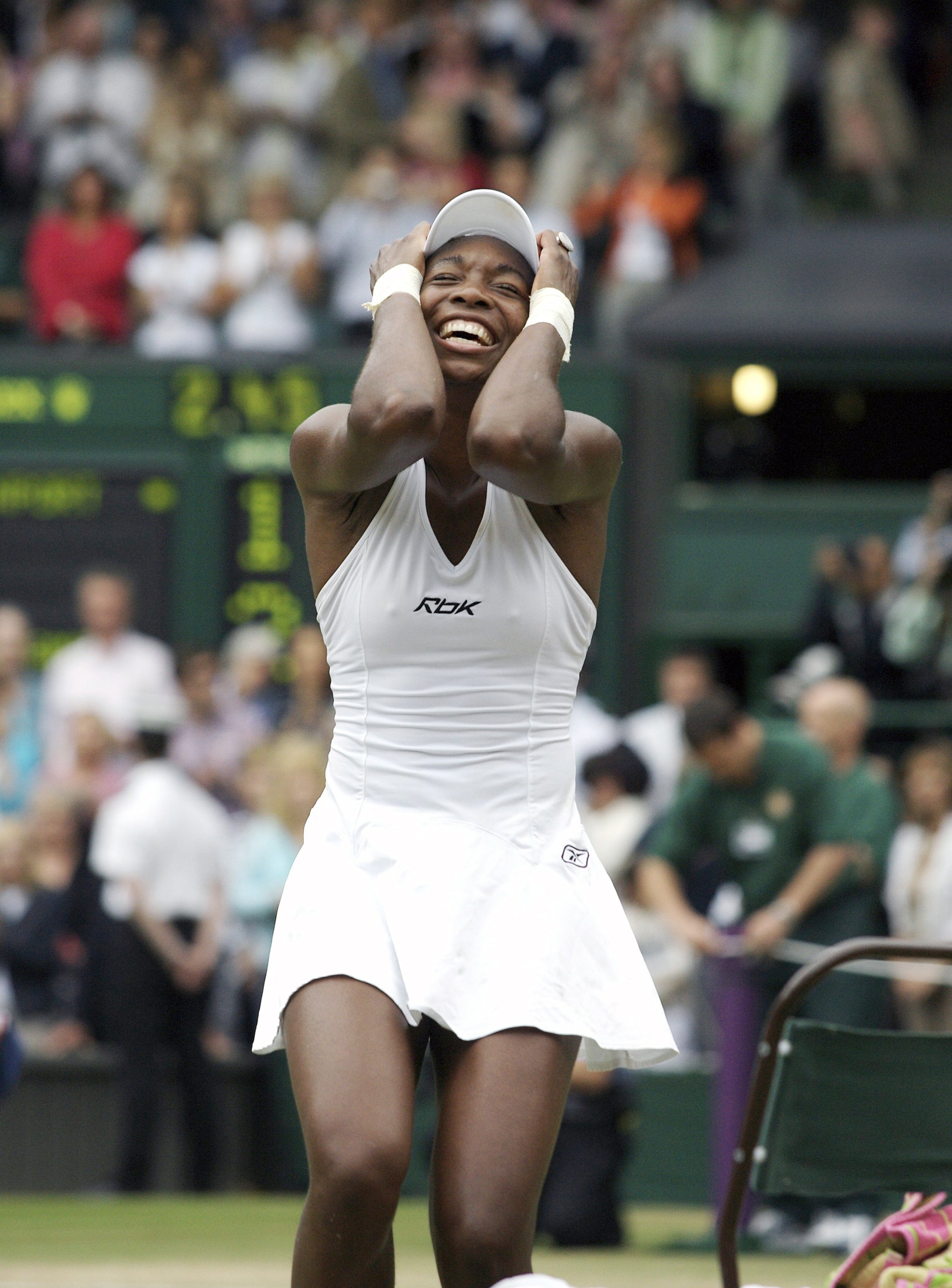 Venus Williams Winning at Wimbledon | Neil Leifer Photography