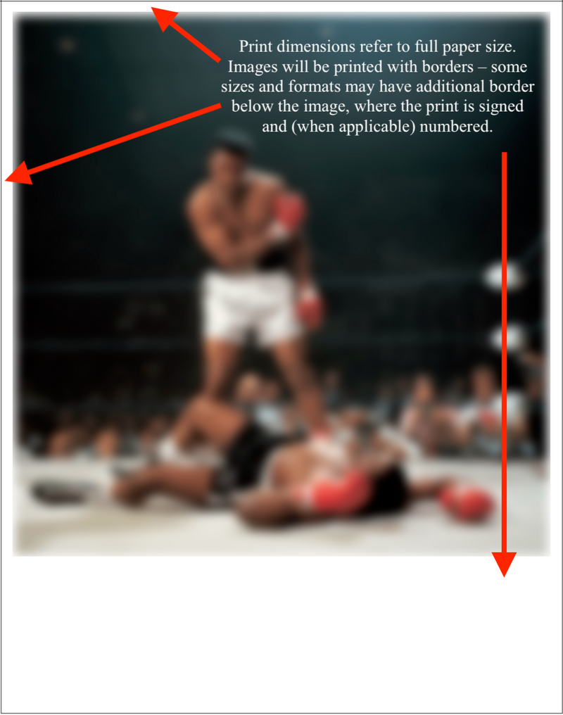 Muhammad Ali, with Arms Raised (Above the Waist) | Neil Leifer Photography